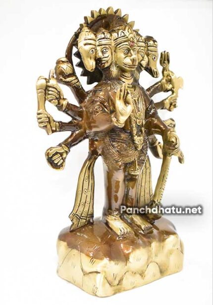 Lord Panchmukhi Hanuman Standing Murti
